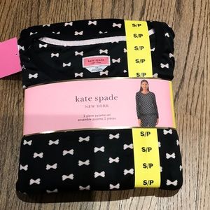 kate spade | Intimates & Sleepwear | Kate Spade Bow Print Pajama Pjs ...